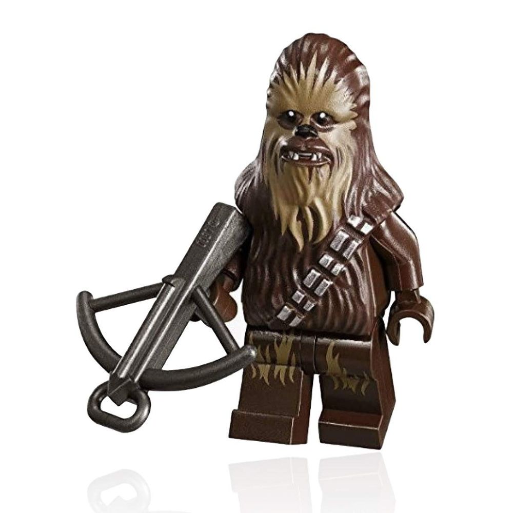 Nueva Versión Lego Chewbacca Star Wars Minifig Chewie Minifigura Figura ...