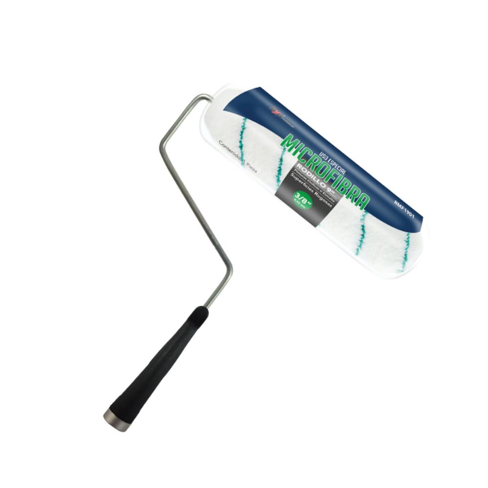 Rodillo Microfibra 23cm Para Esmaltes Y Acabados Finos Byp