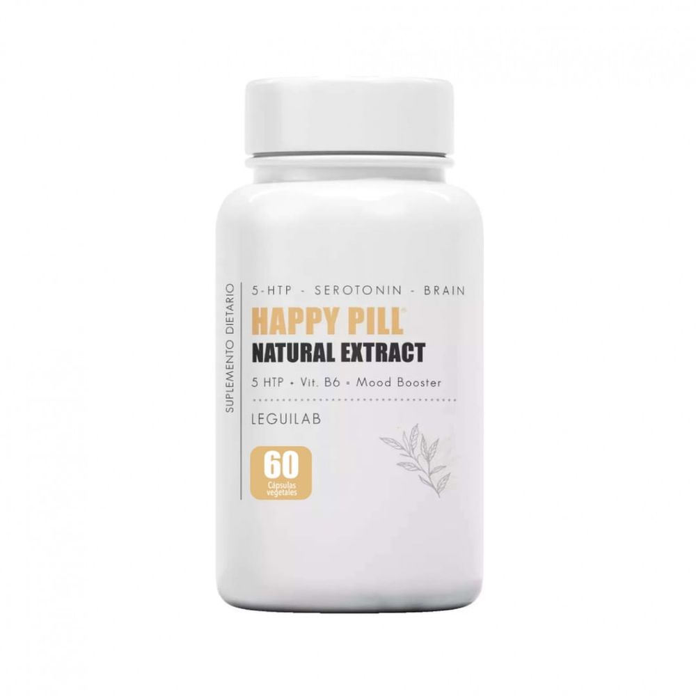 Tabletas Mood Booster Happy Pill Aumentan Serotonina 60 Tabs
