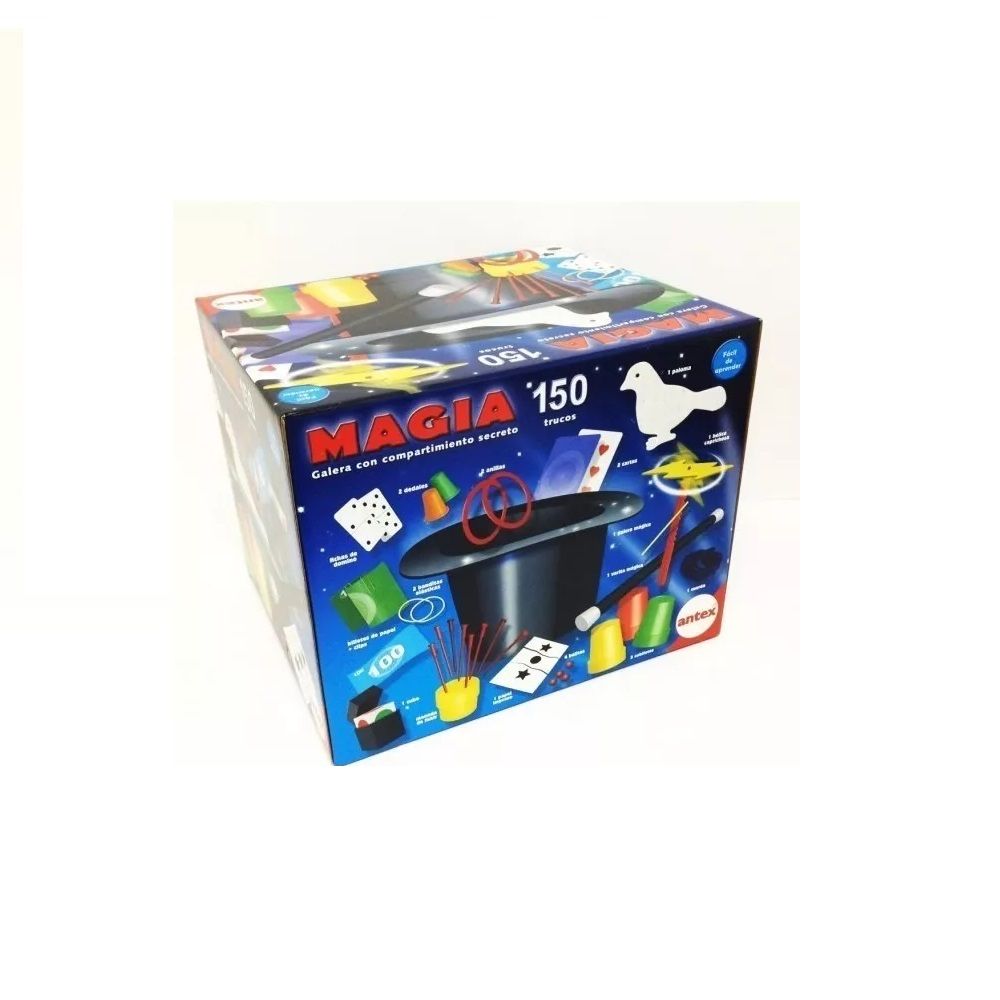 Juego De Magia Real 150 Trucos Con Galera