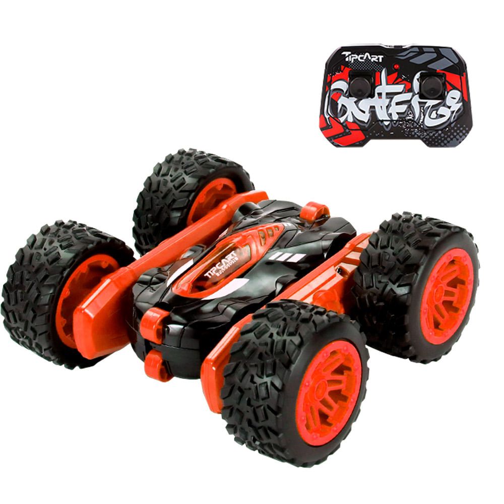 Auto Radio Control Gadnic Monster Todo Terreno Ruedas Gira 360°