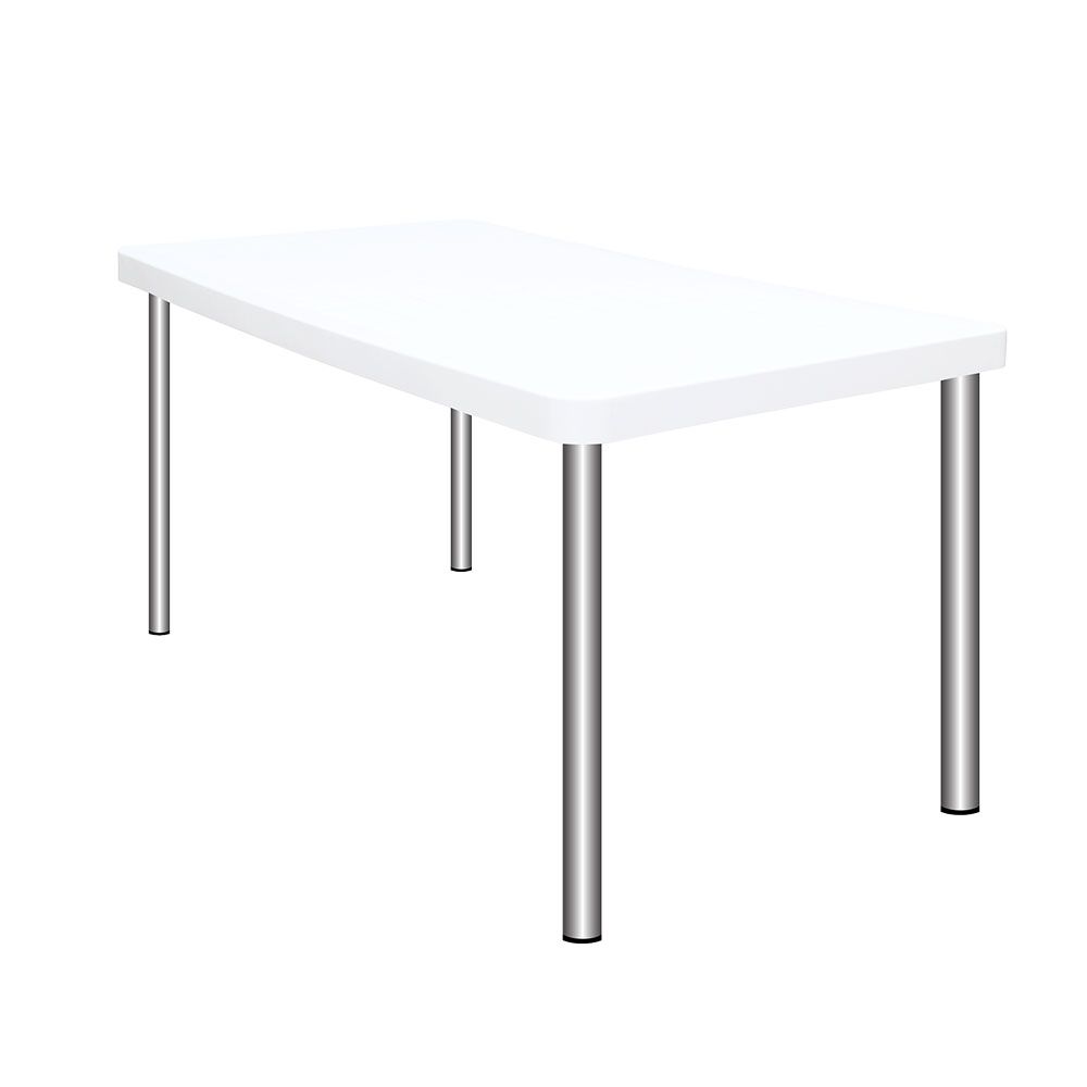 Mesa Rectangular Garden Life Tokio Color Blanco