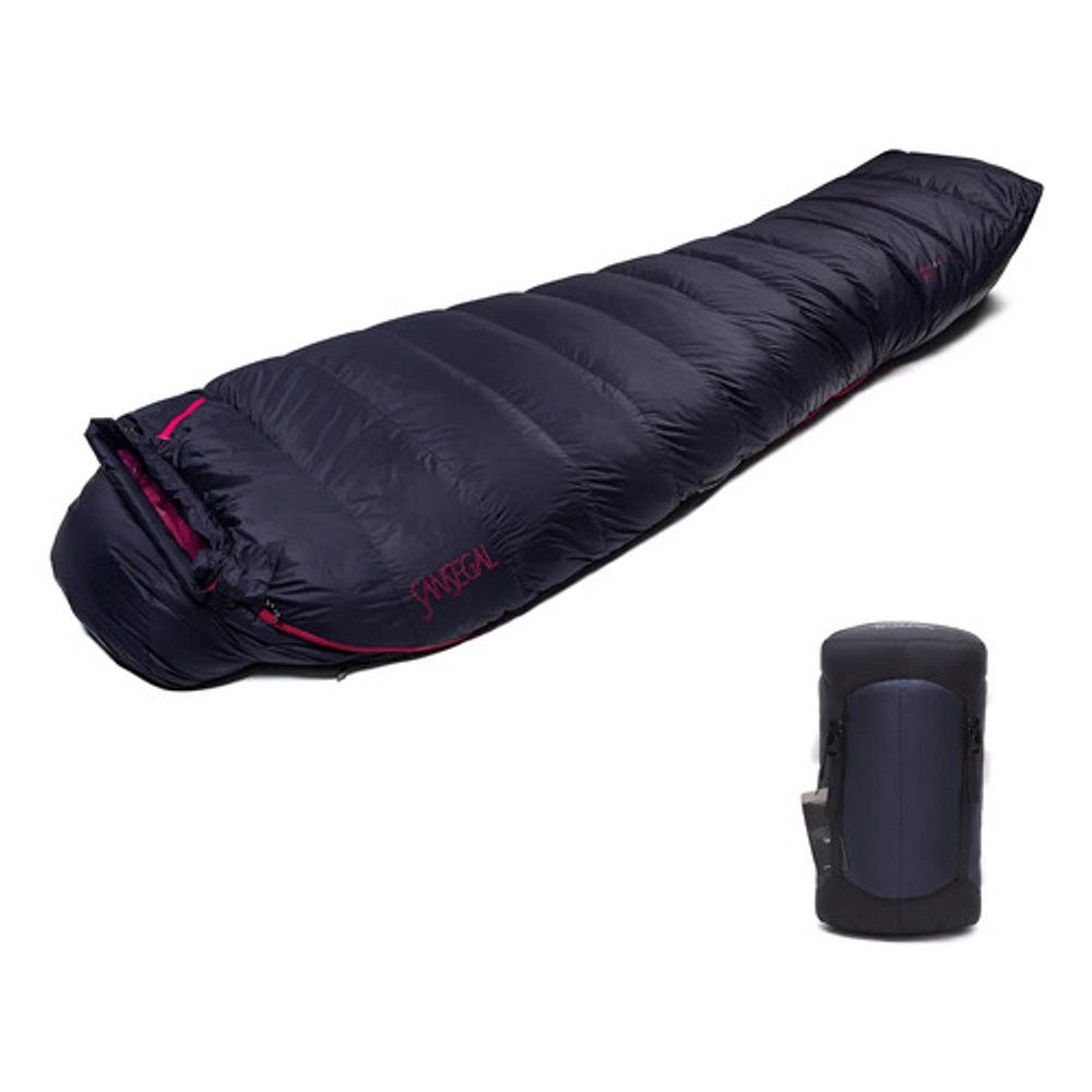 Saco De Dormir Ultraligero De Plumas Power Duck Down Para Ac Púrpura ...