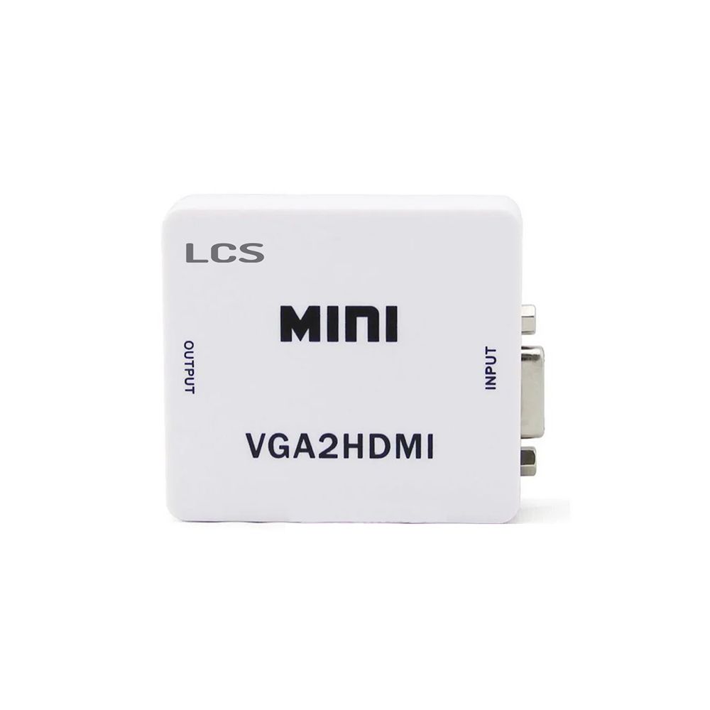 Adaptador Conversor Vga A Hdmi mas Audio mas Usb Lcs Full Hd