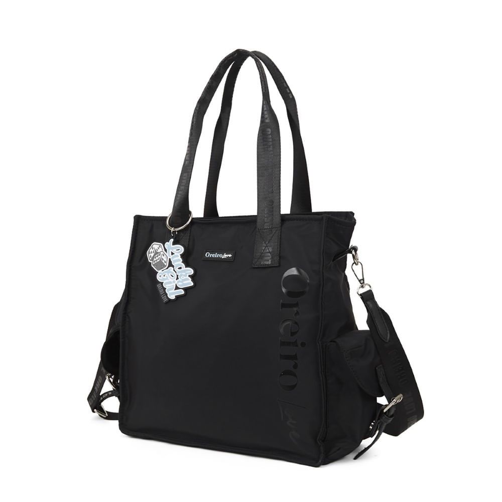 Cartera Shopper Oreiro Love Microfibra Moda Urbana Uso Diario