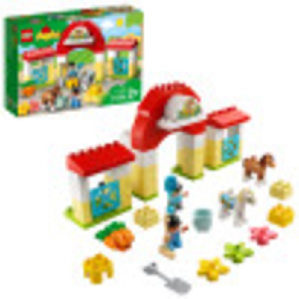Establo para caballos y cuidado de ponis LEGO DUPLO Town 10951 (65 piezas)