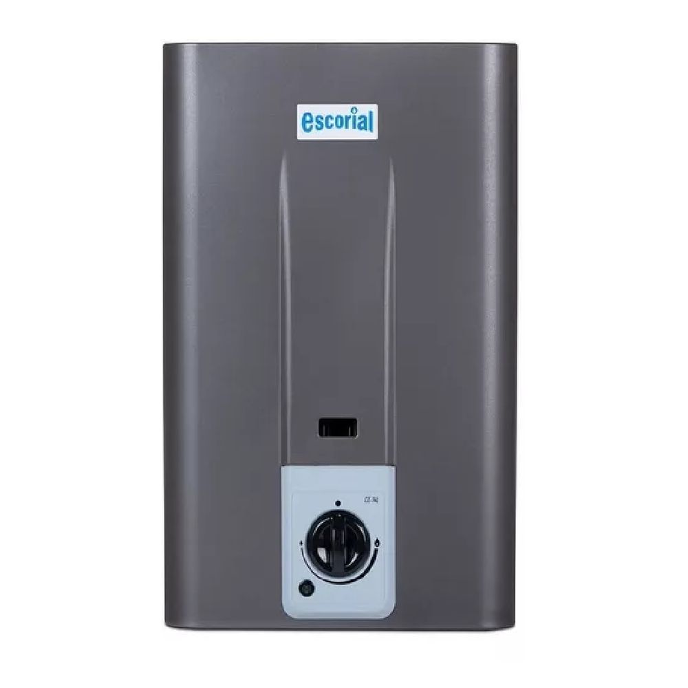 Calefon Escorial 14 Litros GN Encendido Automatico Gris Grafito