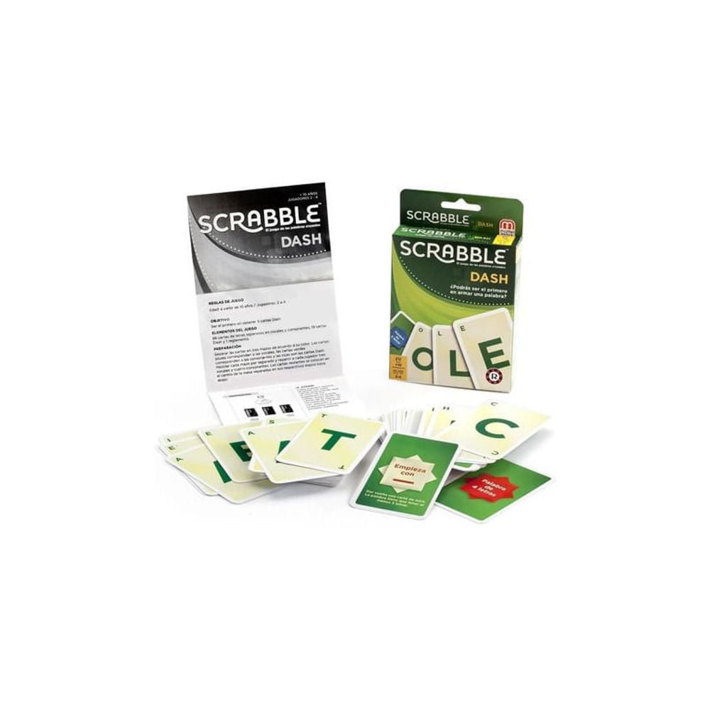 Juego De Cartas Scrabble Dash T8227 7951