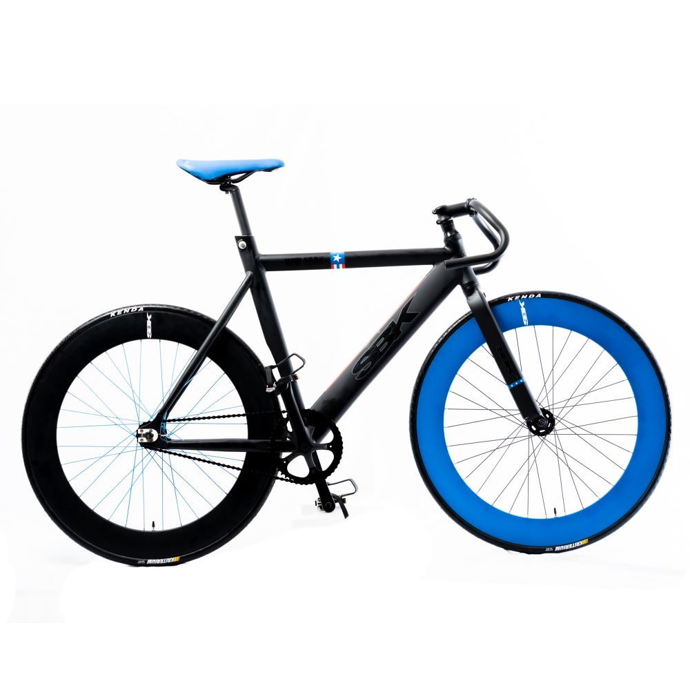 Bicicleta Fixie New York Rodado 28 Azul
