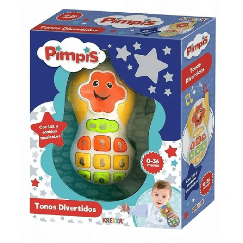 Teléfono Celular Musical Pimpis 3749 Kreker