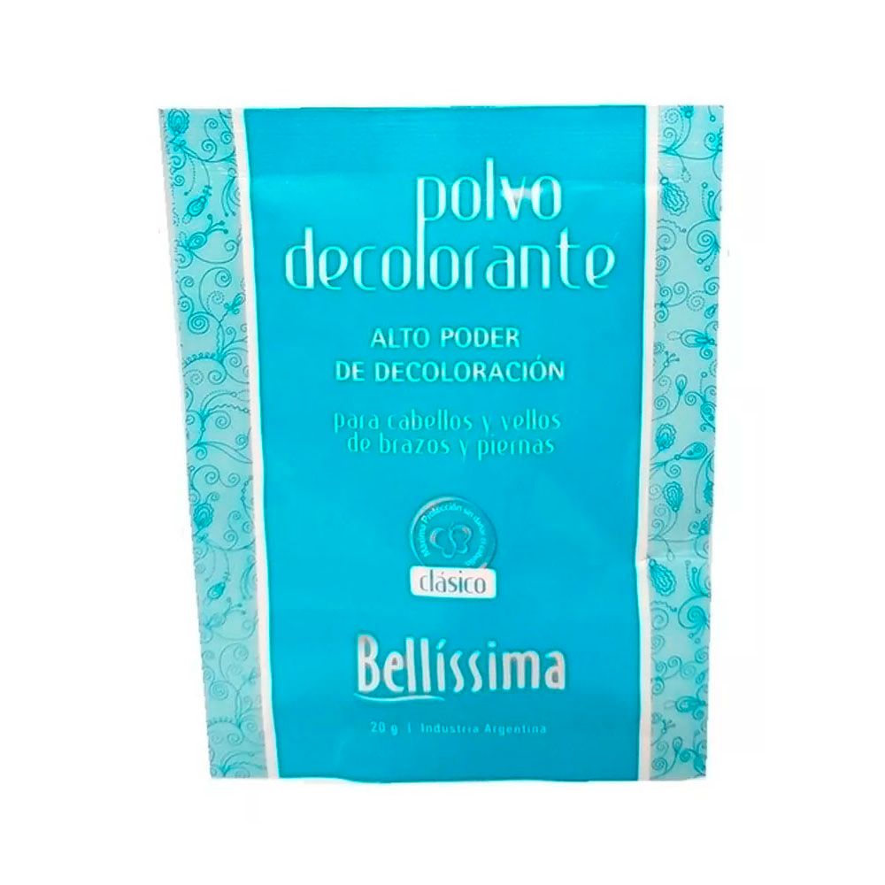 Sobre Polvo Decolorante Bellissima Clasico Profesional 20 Gr