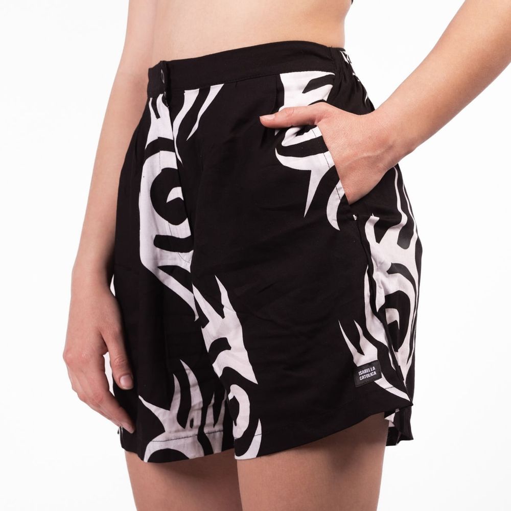Bermuda Isabel La Catolica Long Tribal Mujer Talle M