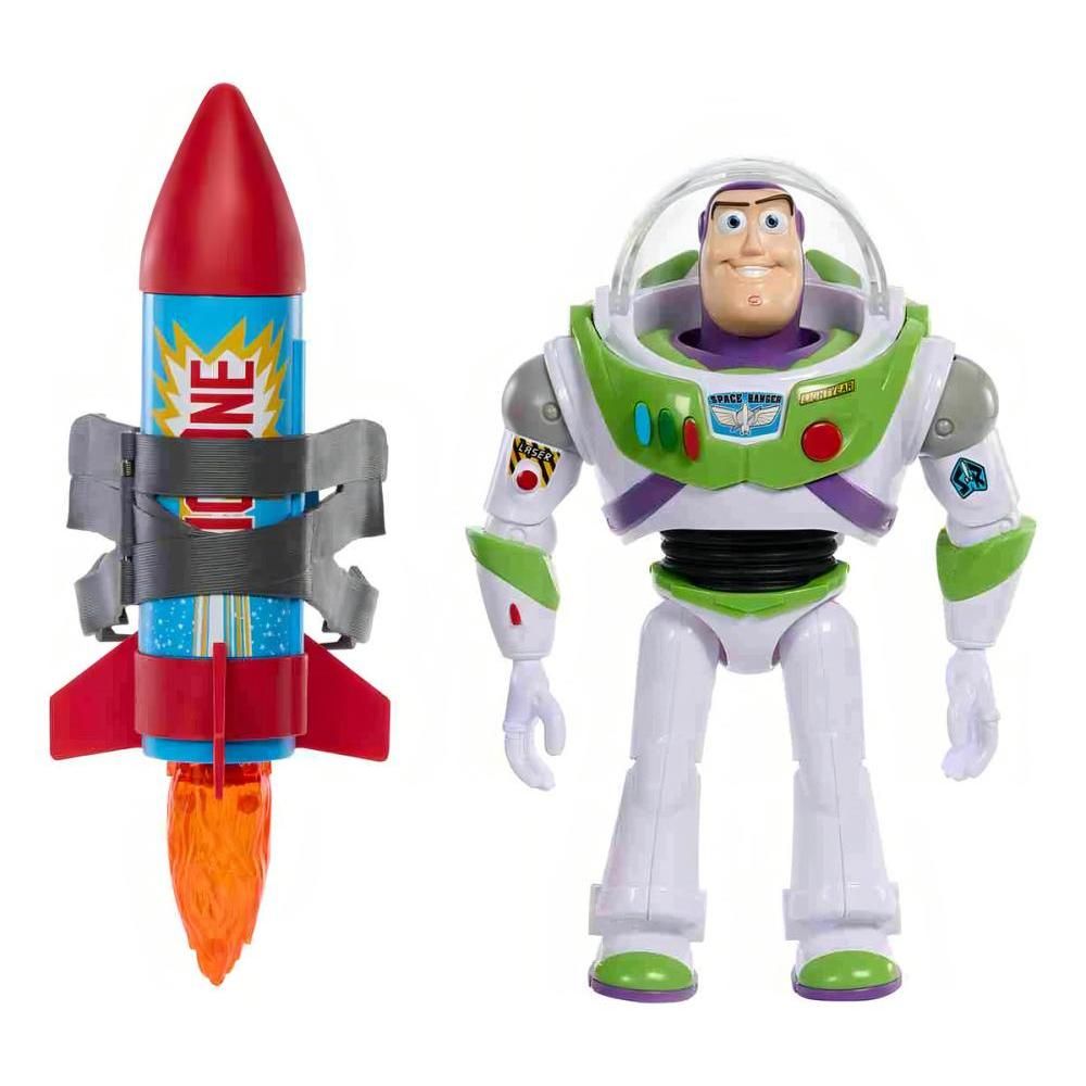 Figura Buzz Lightyear Toy Story Con Cohete