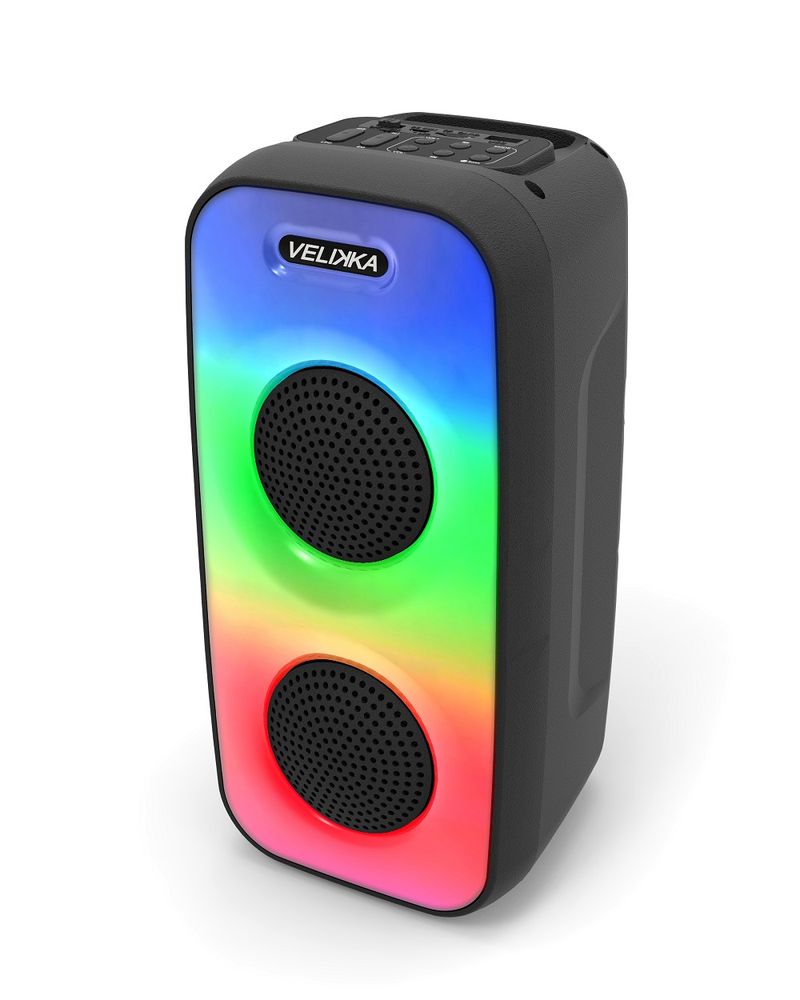 Parlante Portatil Bluetooh Con Luces 6 Pulgadas