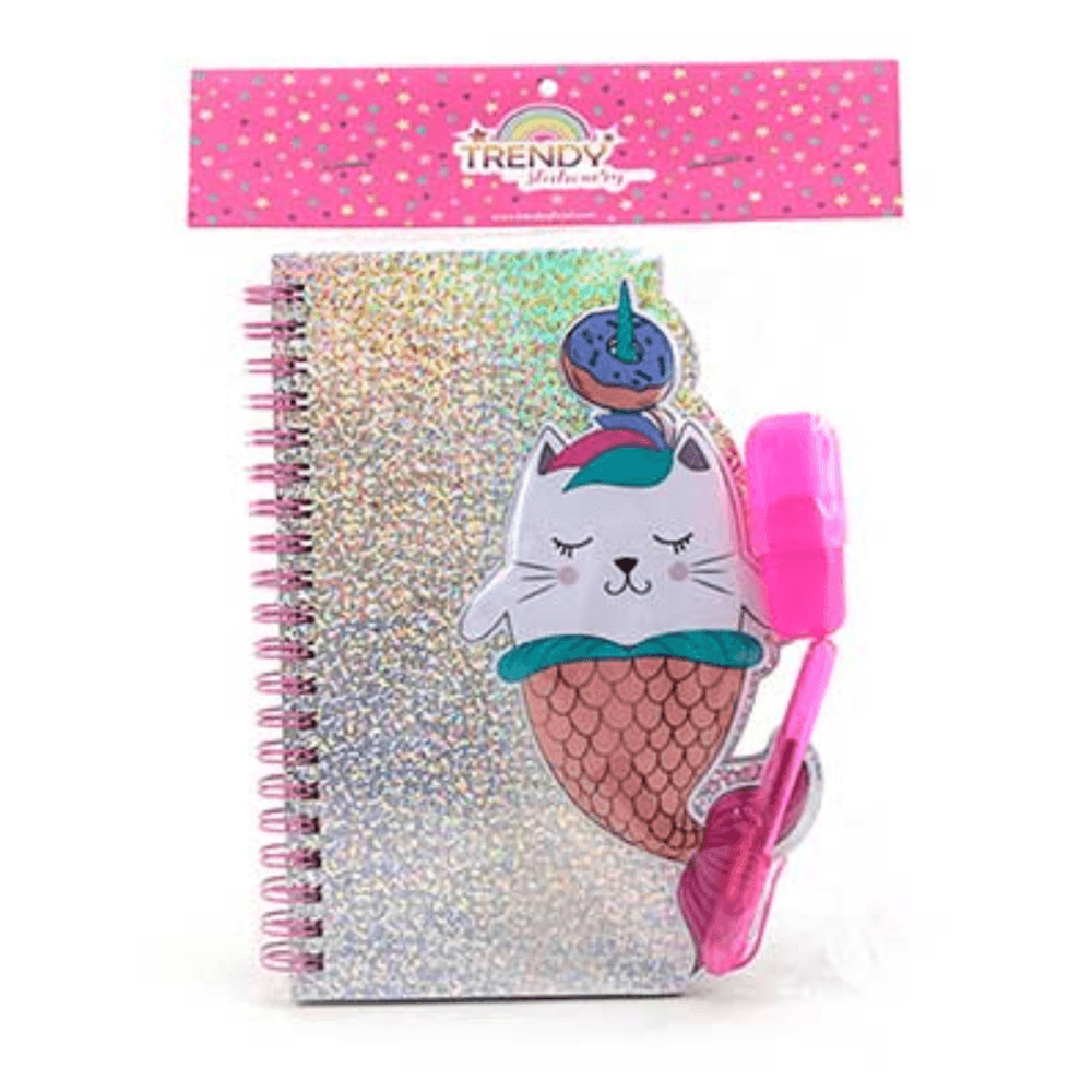 Set Stationary Trendy 15425 Gato Sirena