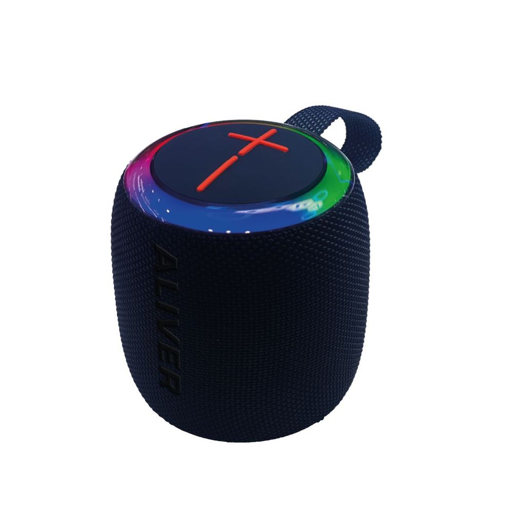 Parlante Bluetooth Aliver Hero Portatil Luz Rgb Tws Usb Sd