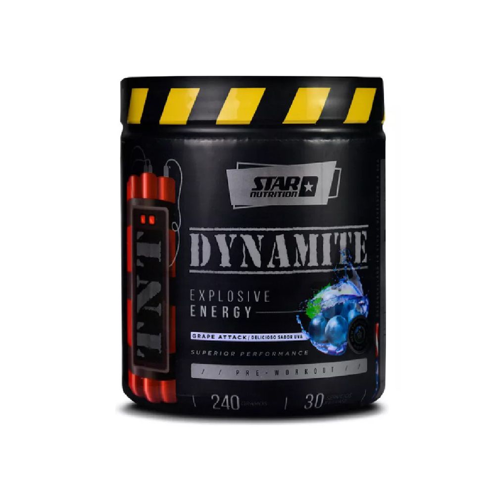Tnt Dynamite Explosive 30 Serv Pre Entreno Star Nutrition Sabor Grape ...