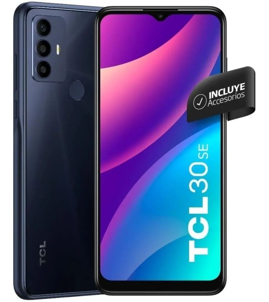 Celular Smartphone 6,52 Tcl 30se 4gb 128gb 50mpx Space Gray