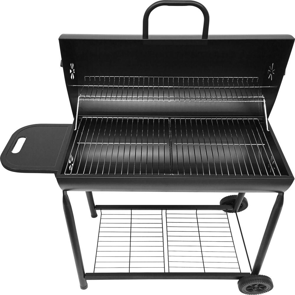 Parrilla Chulengo de Exterior A Carbón Con Tapa Hamilton Beach HNA622