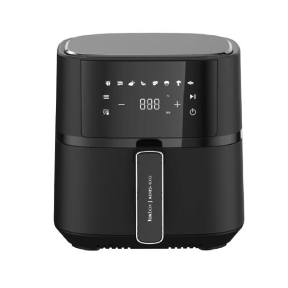 Freidora de Aire Foxbox Genus Aeris-4000 Easy Fry 4lt Negro (8103)