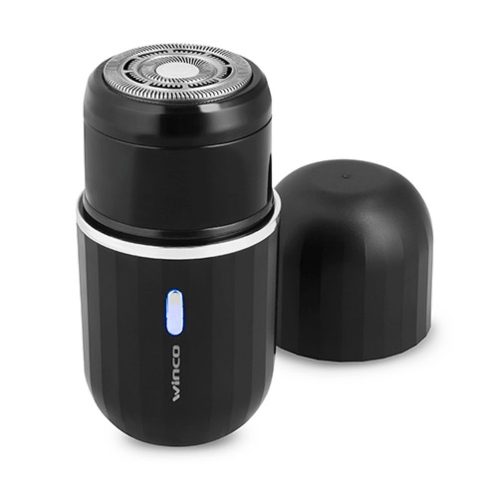 Mini Afeitadora Portatil Winco USB Negro