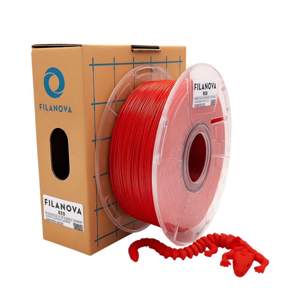 Filamento PLA High Speed Filanova x 1Kg Red
