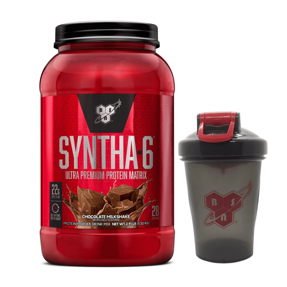 Proteina Syntha 6 2.91 LBS + Shaker BSN Chocolate
