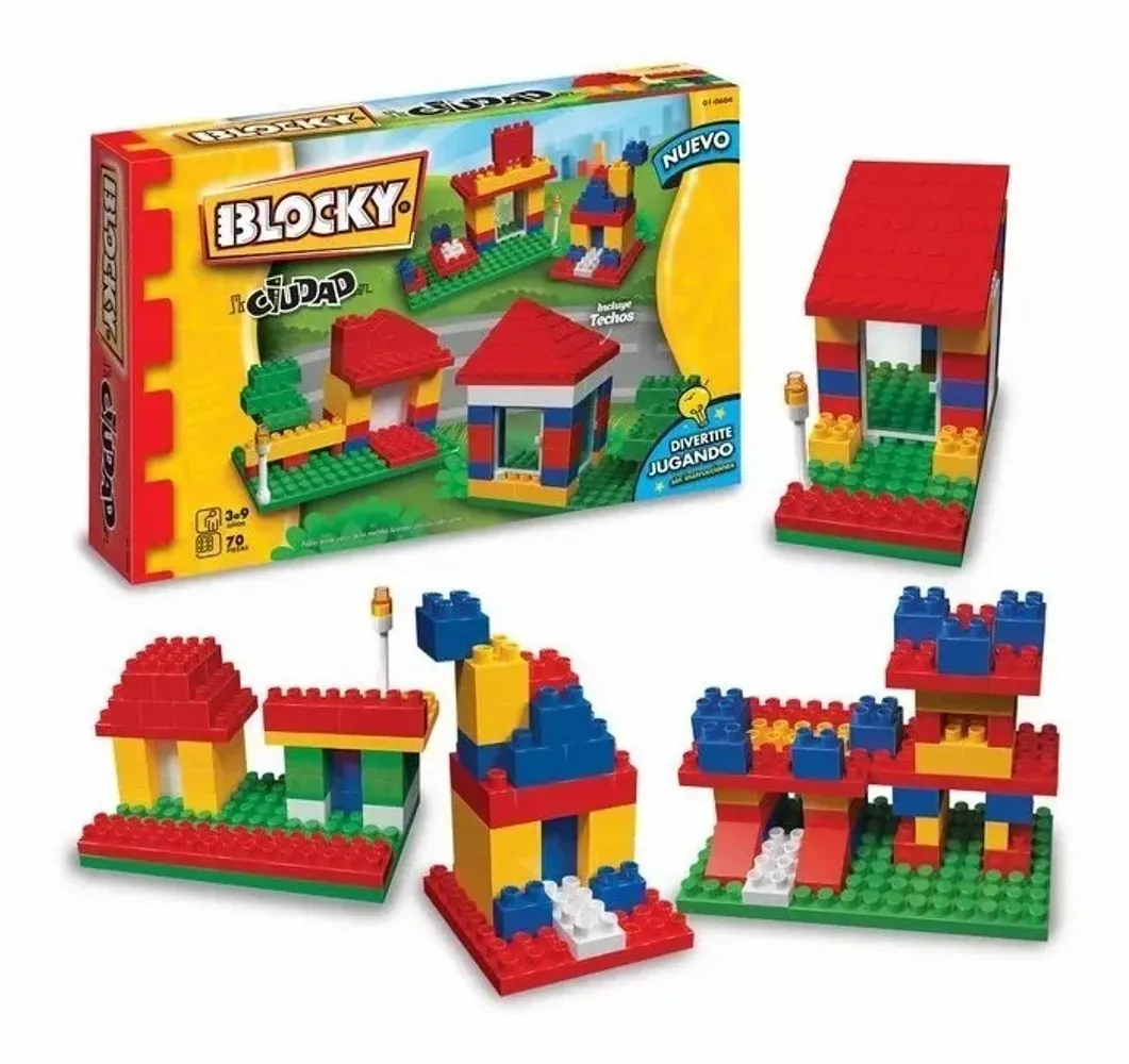 Blocky Construcción 2 200 Pzs