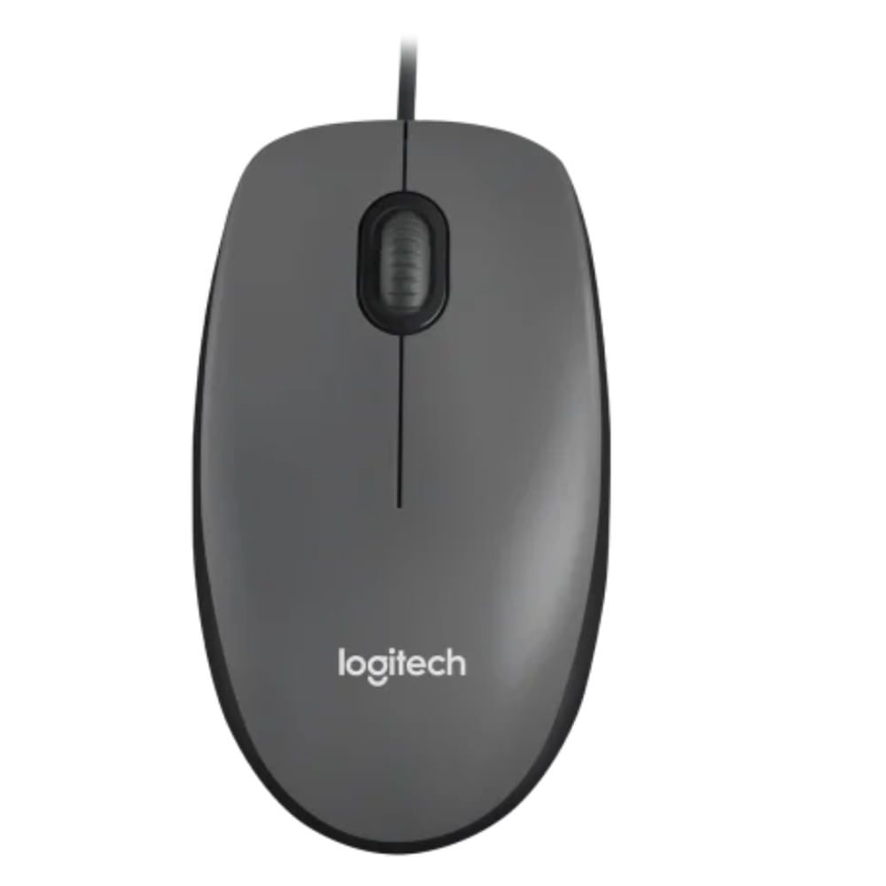 Mouse LOGITECH M100 Cableado USB Gris