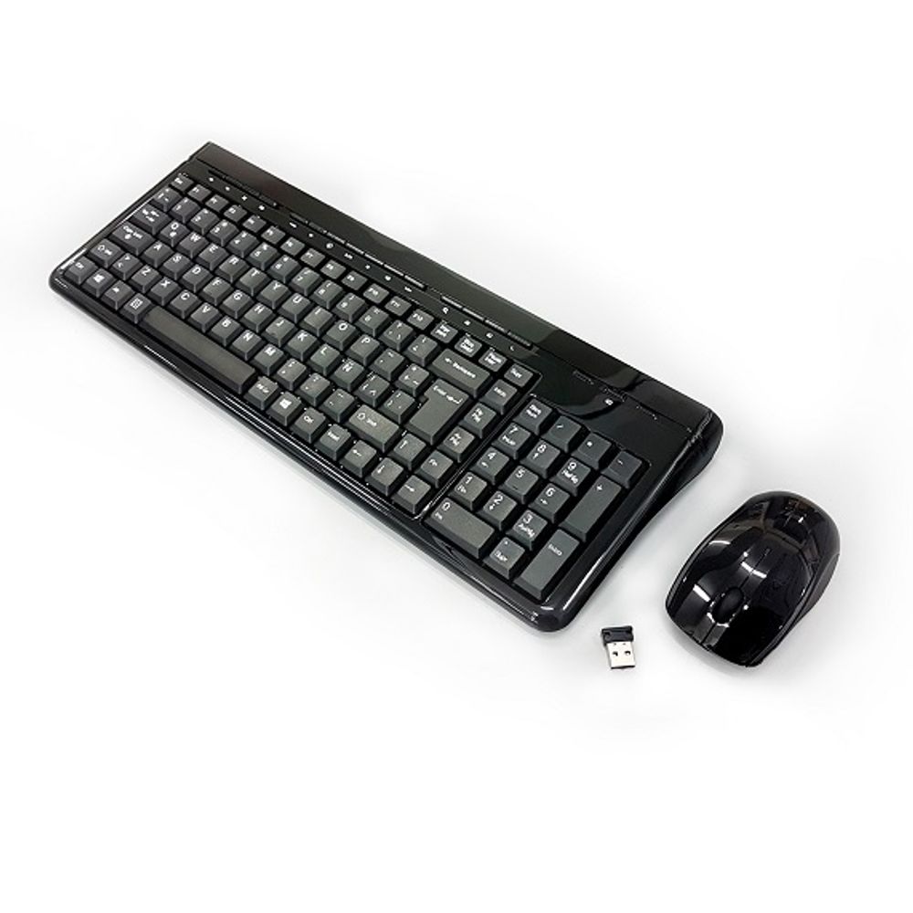 Kit Teclado Y Mouse Inalámbrico Usb