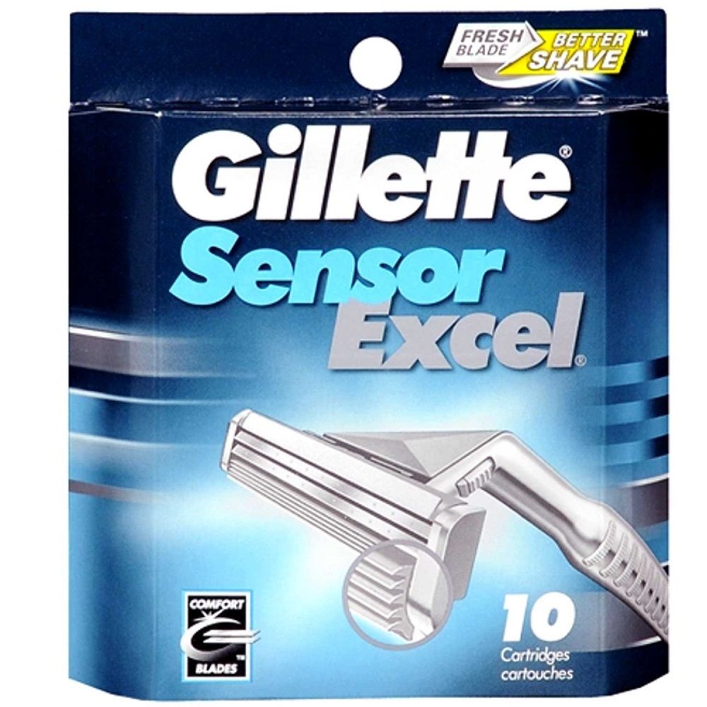 Repuesto Gillette SENSOR EXCEL 10 Razor Blade Men