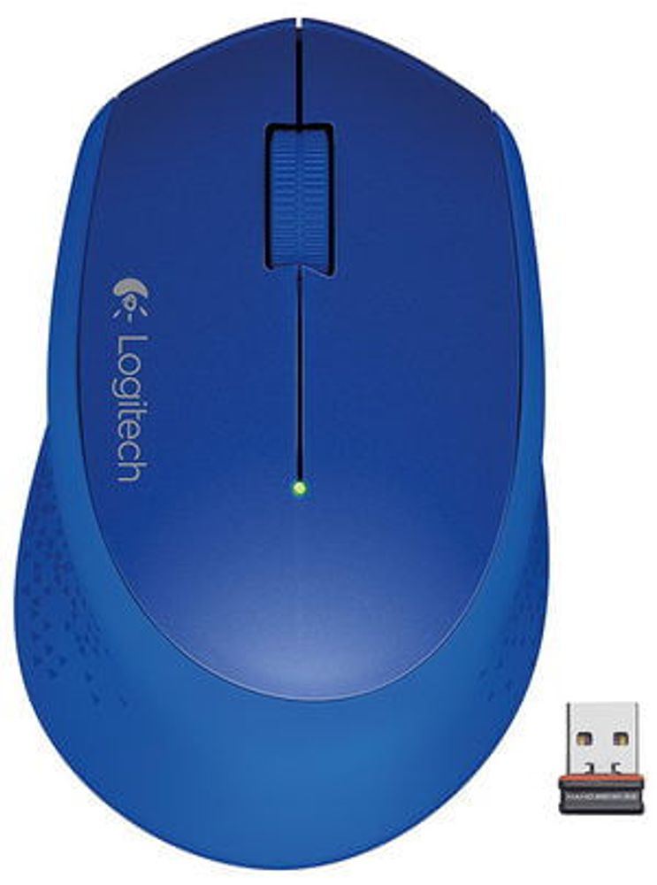 Mouse Logitech M280 Inalámbrico - Azul