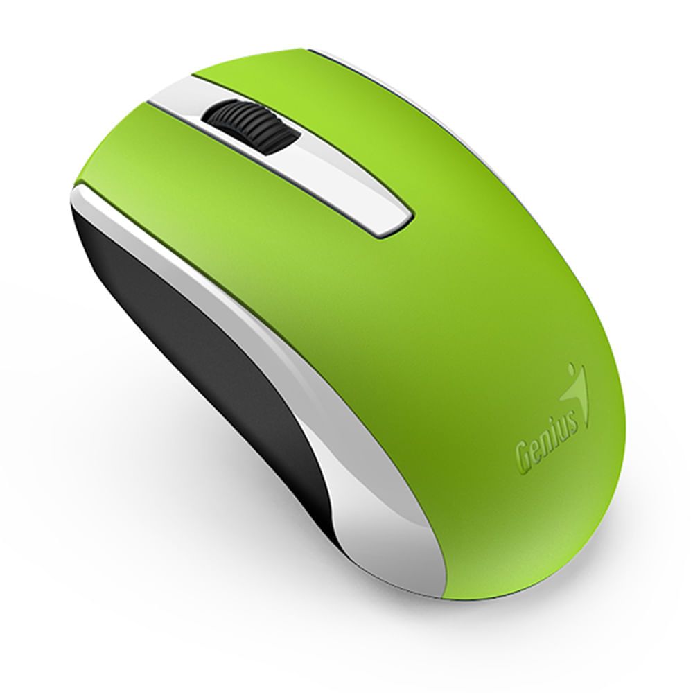 Mouse Genius Inalambrico Recargable ECO-8100 Verde