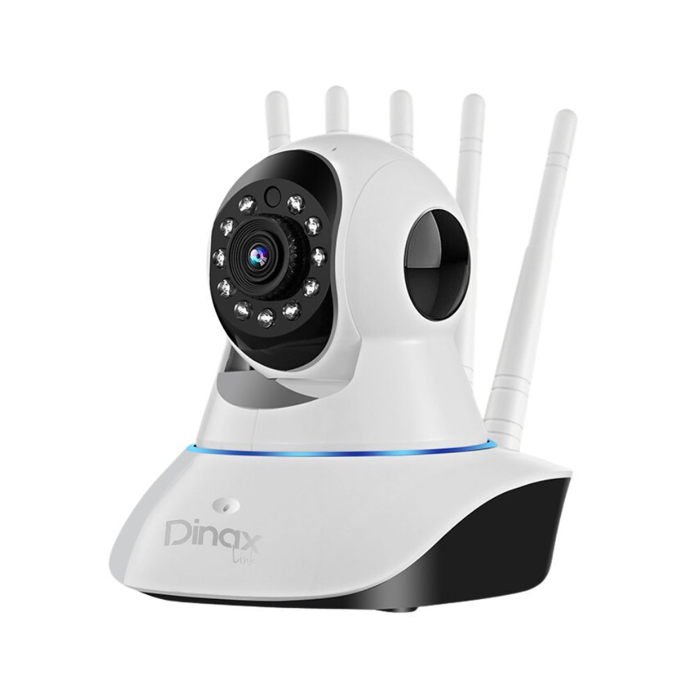 Cámara De Seguridad Smart Ip Con Movimiento 5 Antenas Dinax DX-7CAMIP5