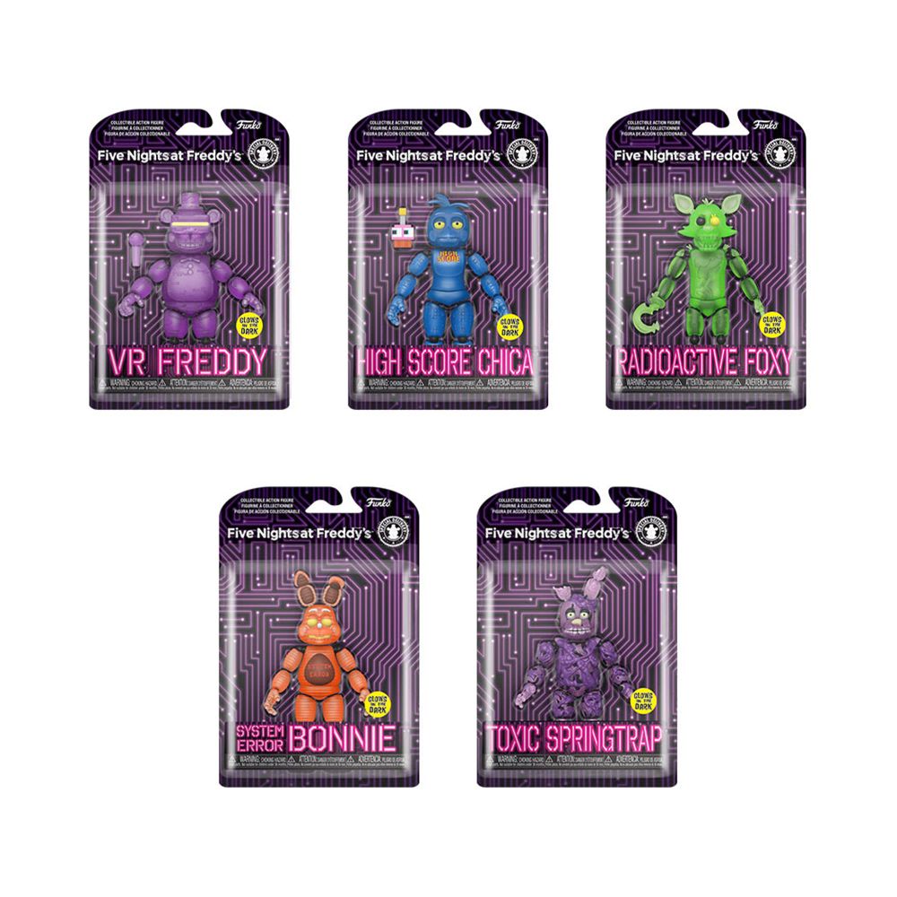 Figuras de acción Funko FNAF Five Nights at Freddy's, set de 5