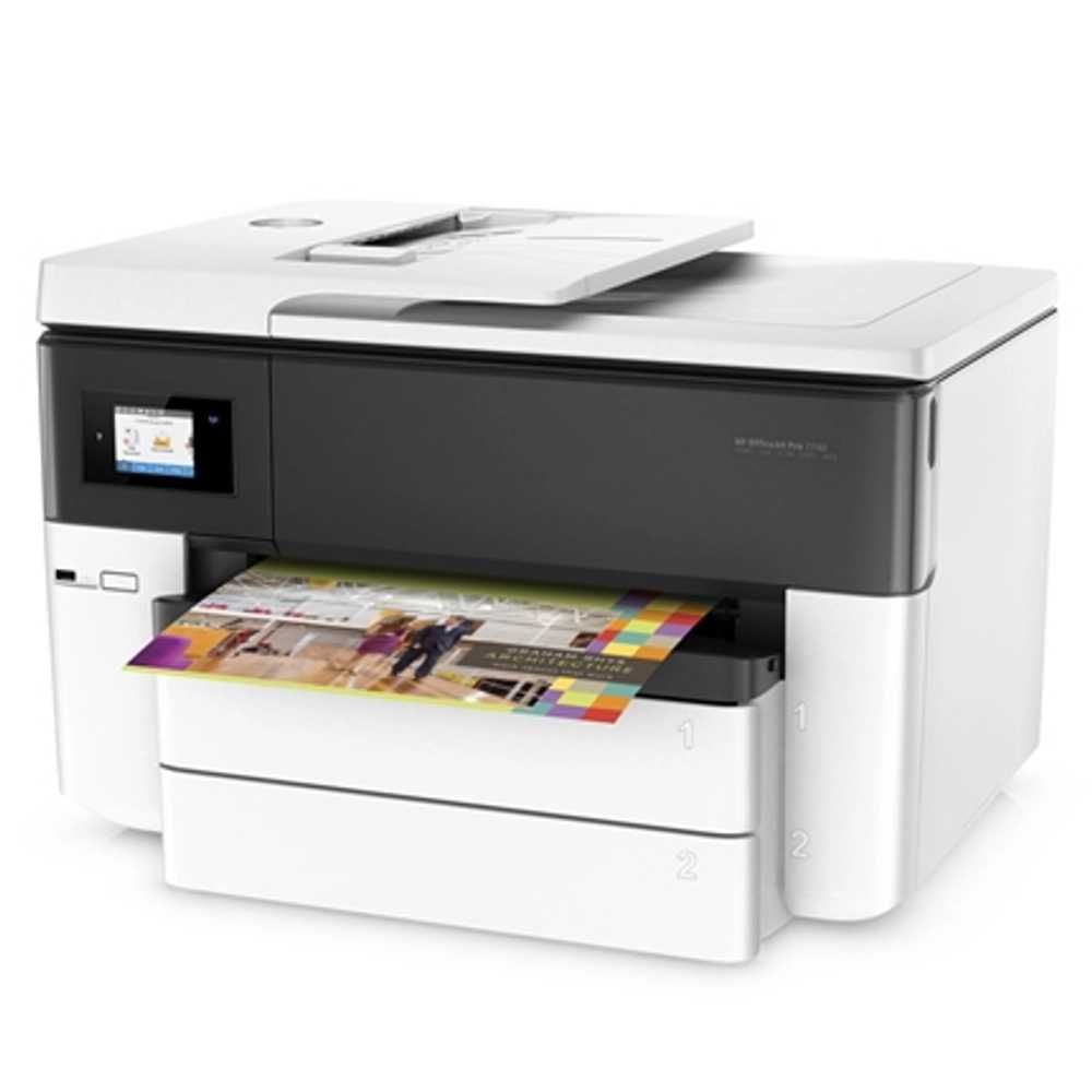 Impresora Multifunción HP OJ7740 Inkjet Color