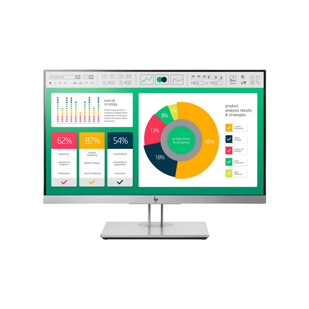 Monitor 20 HP E202 Elite FHD