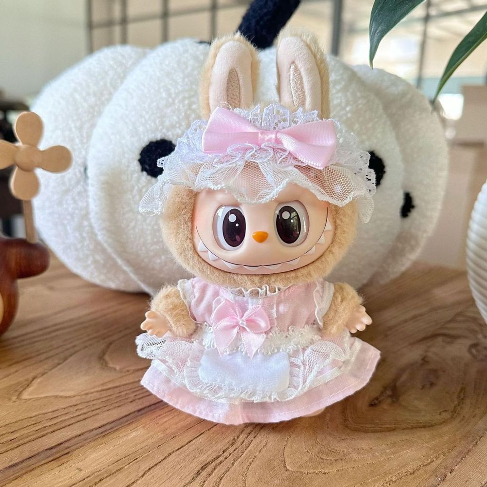 Ropa para muñeca Labubu Princess Falda para muñeca Labubu de 17 cm