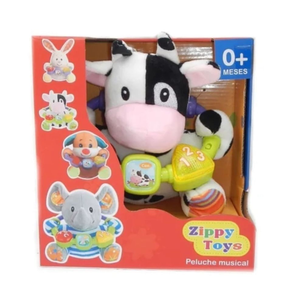 Peluche Interactivo Musical Zippy Toys Zpya1372623 Vaca