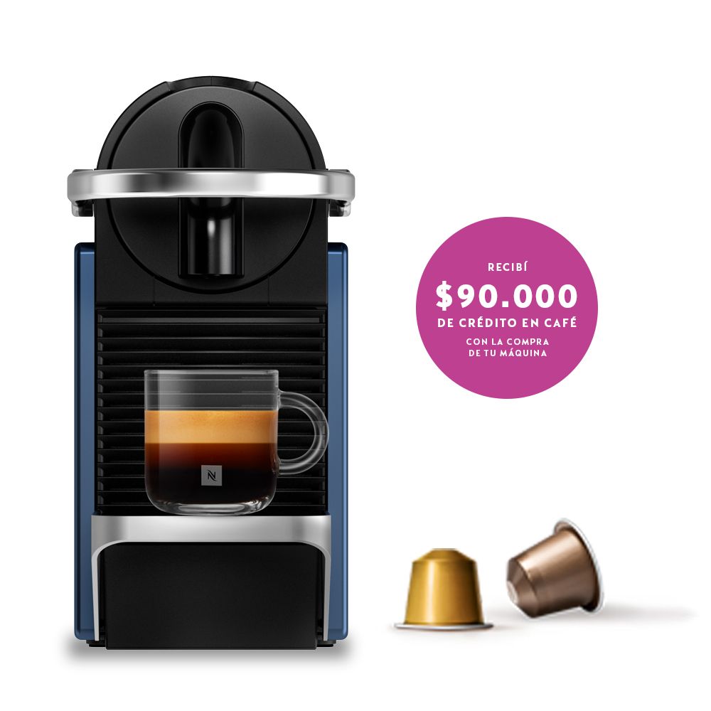 Cafetera Nespresso Pixie Blue