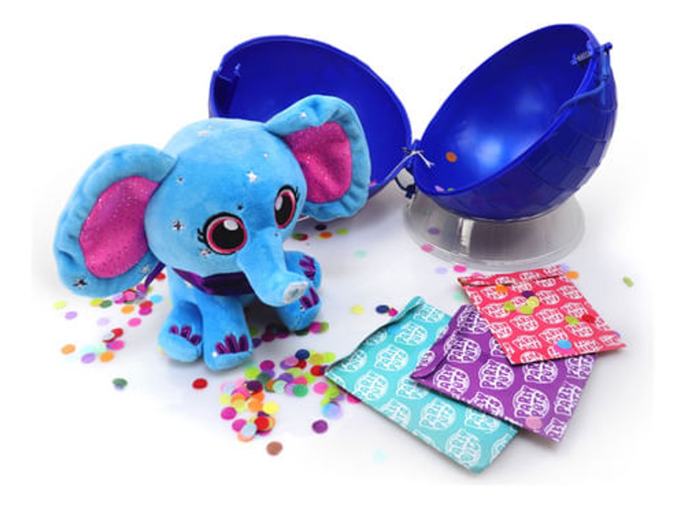 Party Pets Disco Ball Surprise Baby Elefante Nesha Ppdbs001
