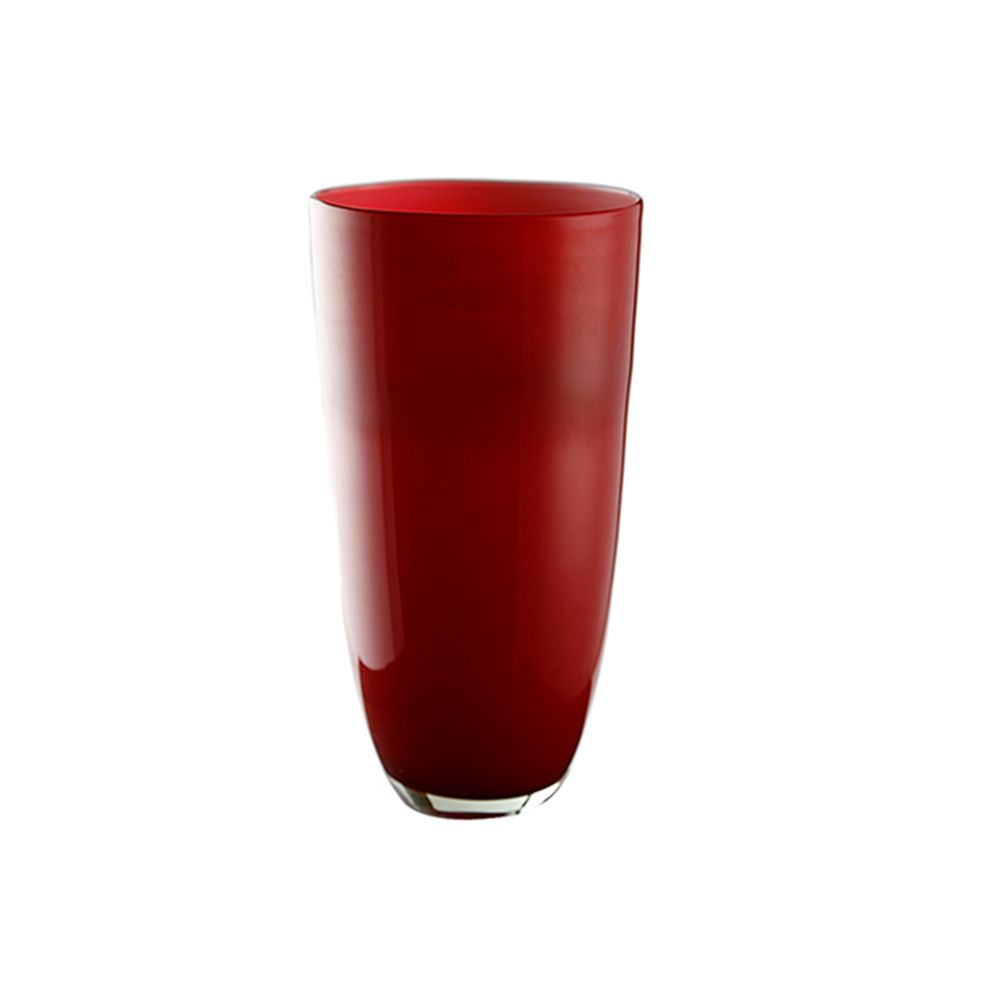 Florero Cilíndrico Rojo Okko