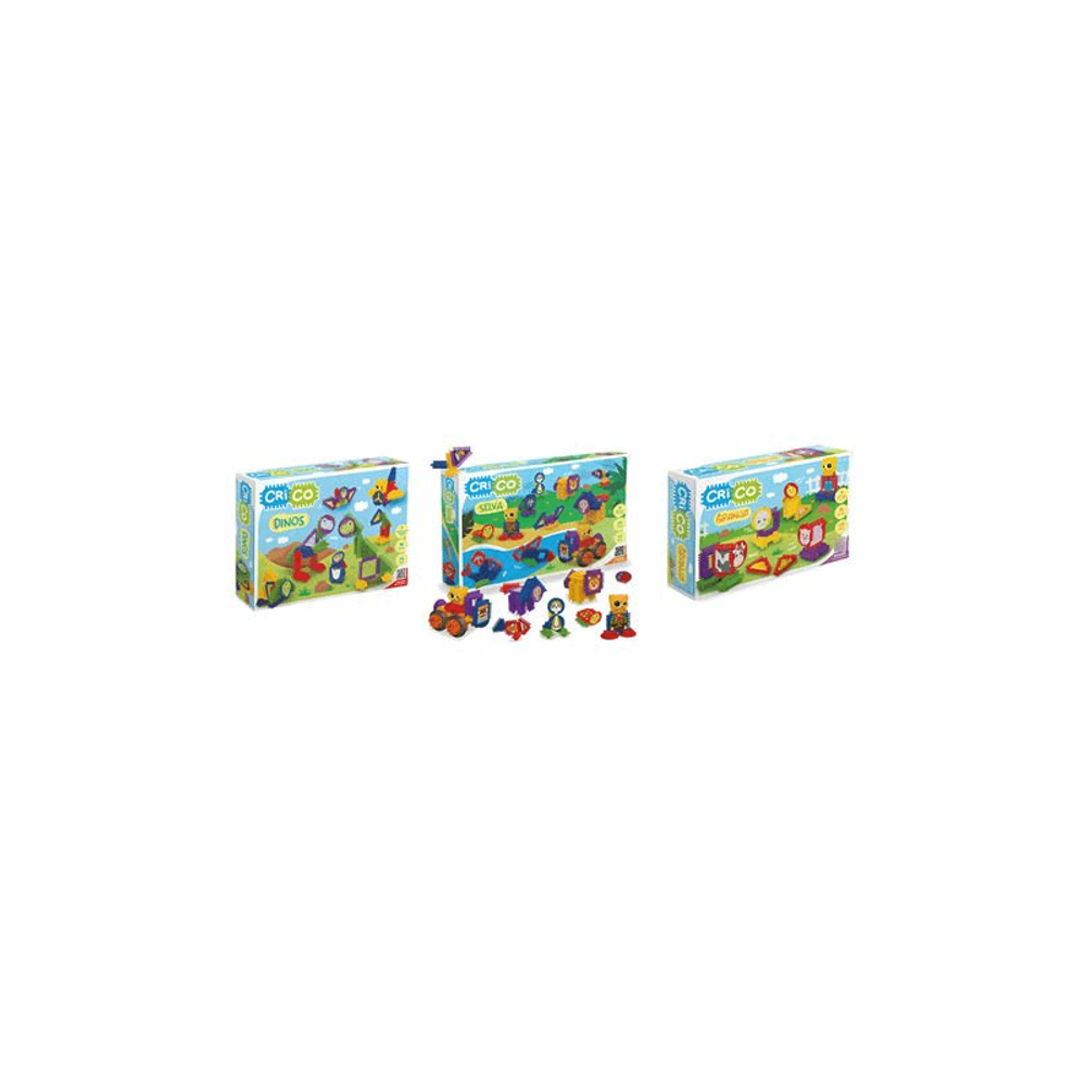 Rasti Combo Crico Granja Selva Y Dinos 01-3056/01-3055/03057