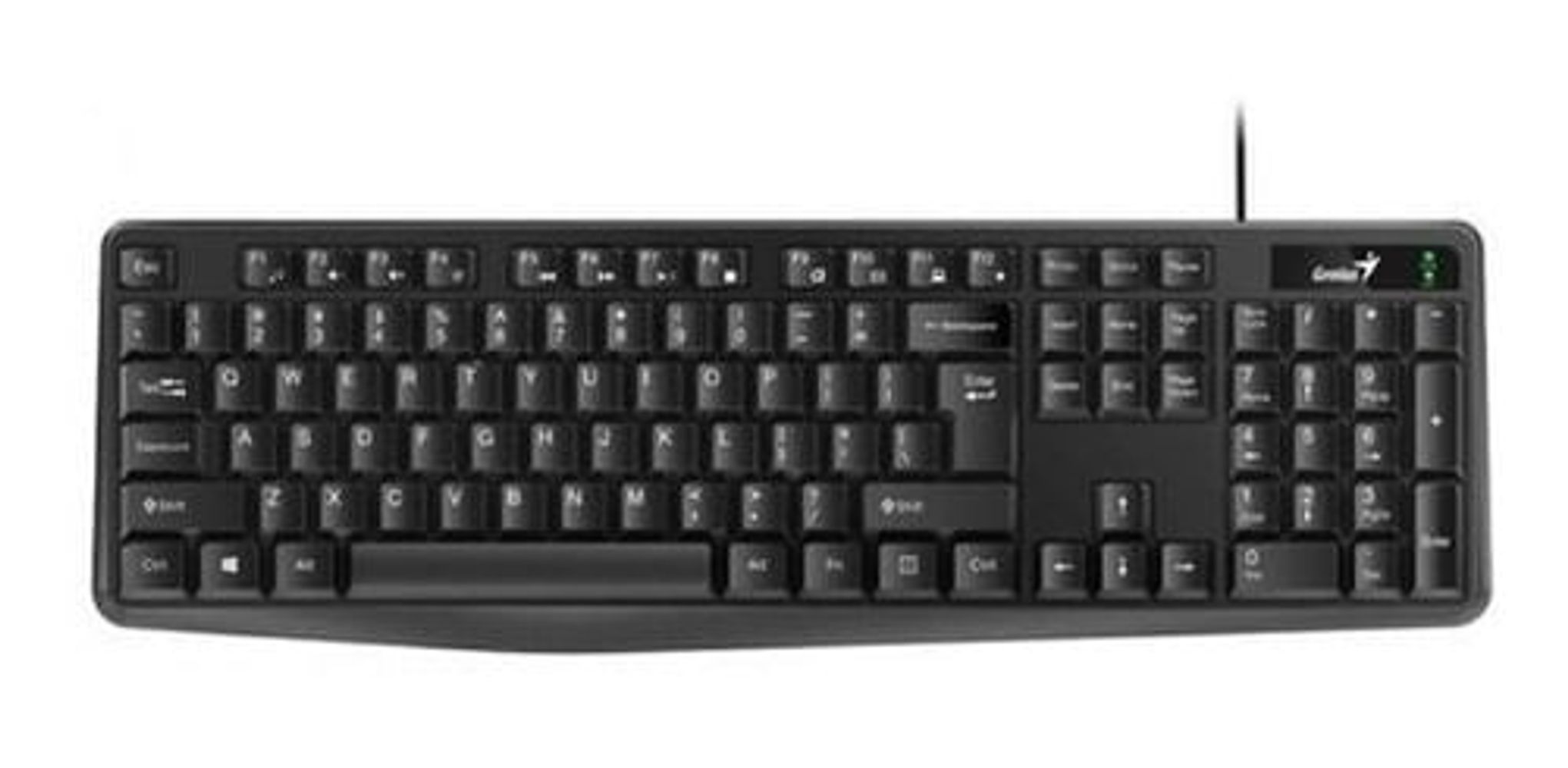 Teclado Con Cable Usb Genius Kb-117 Español