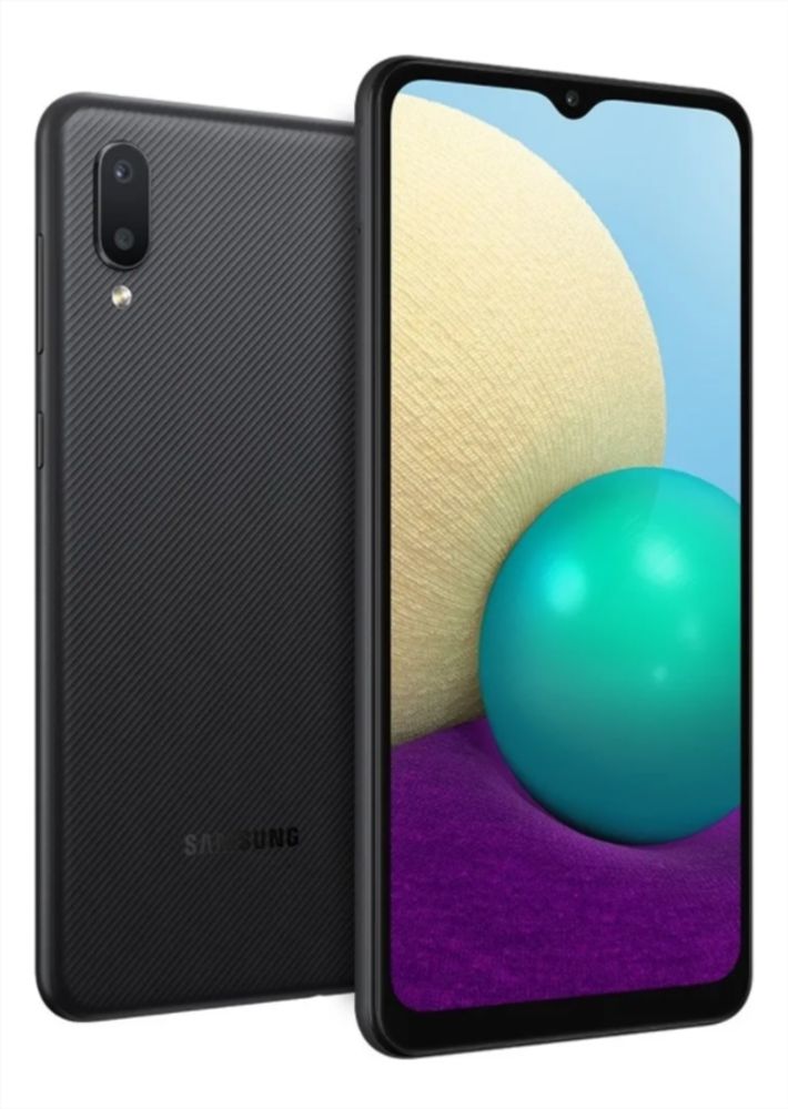 Celular Smartphone Samsung Galaxy A02 3gb 64gb 15mpx Negro