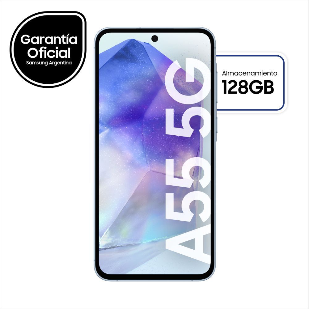 Celular Samsung Galaxy A55 5G 128GB Awesome Ice Blue