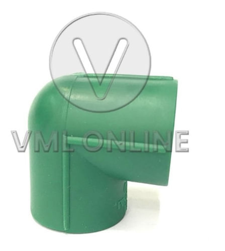 Codo Fusion 20mm X 90° Grados Verde Latyn Agua Pack X10 Unid