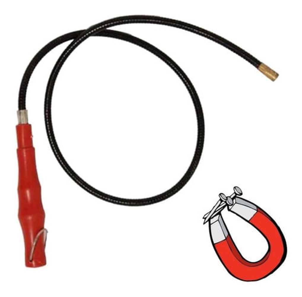 Iman Largo Fino Flexible Mecanico 50 Cm 500mm Magnetico Ru21016