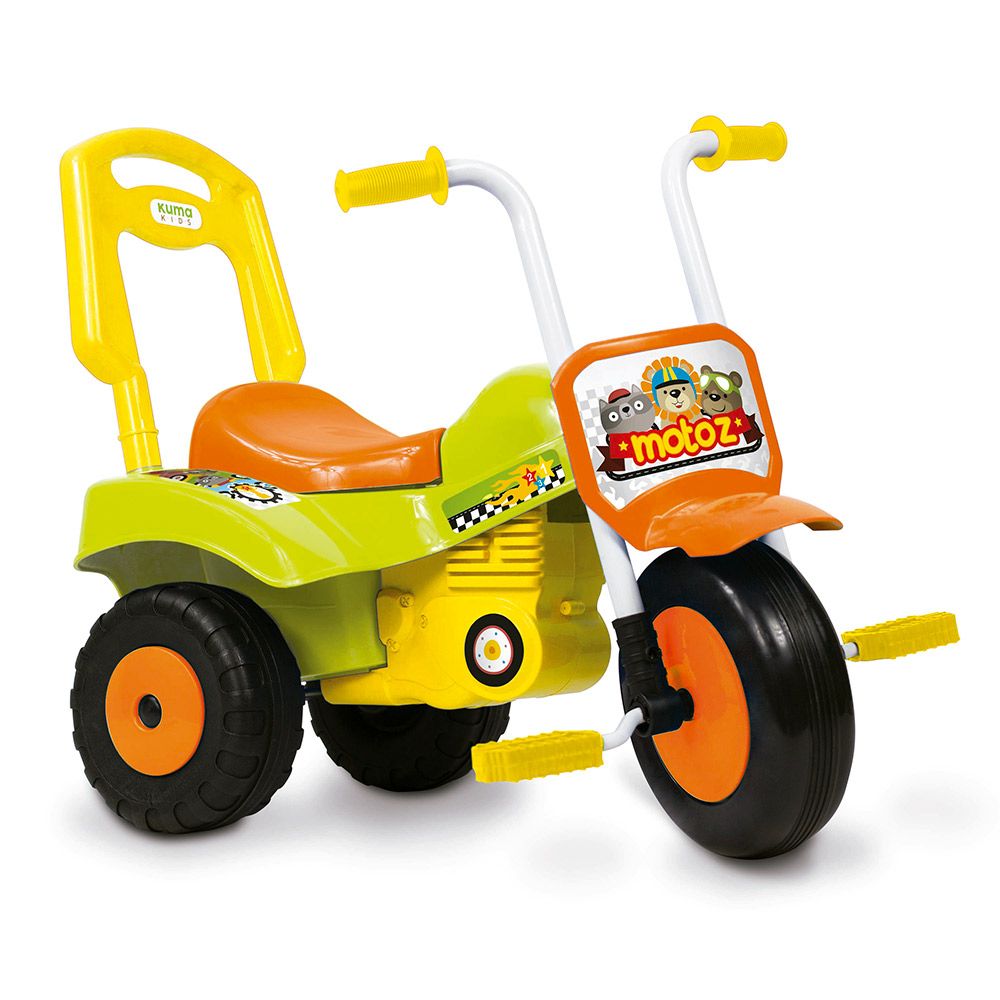 Triciclo Kuma Moto Z Verde Naranja