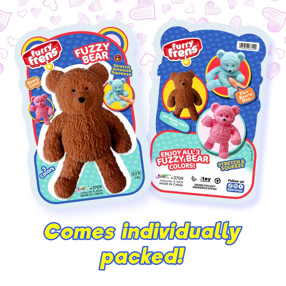 JA-RU Juguete de oso de gomita jumbo (3 osos